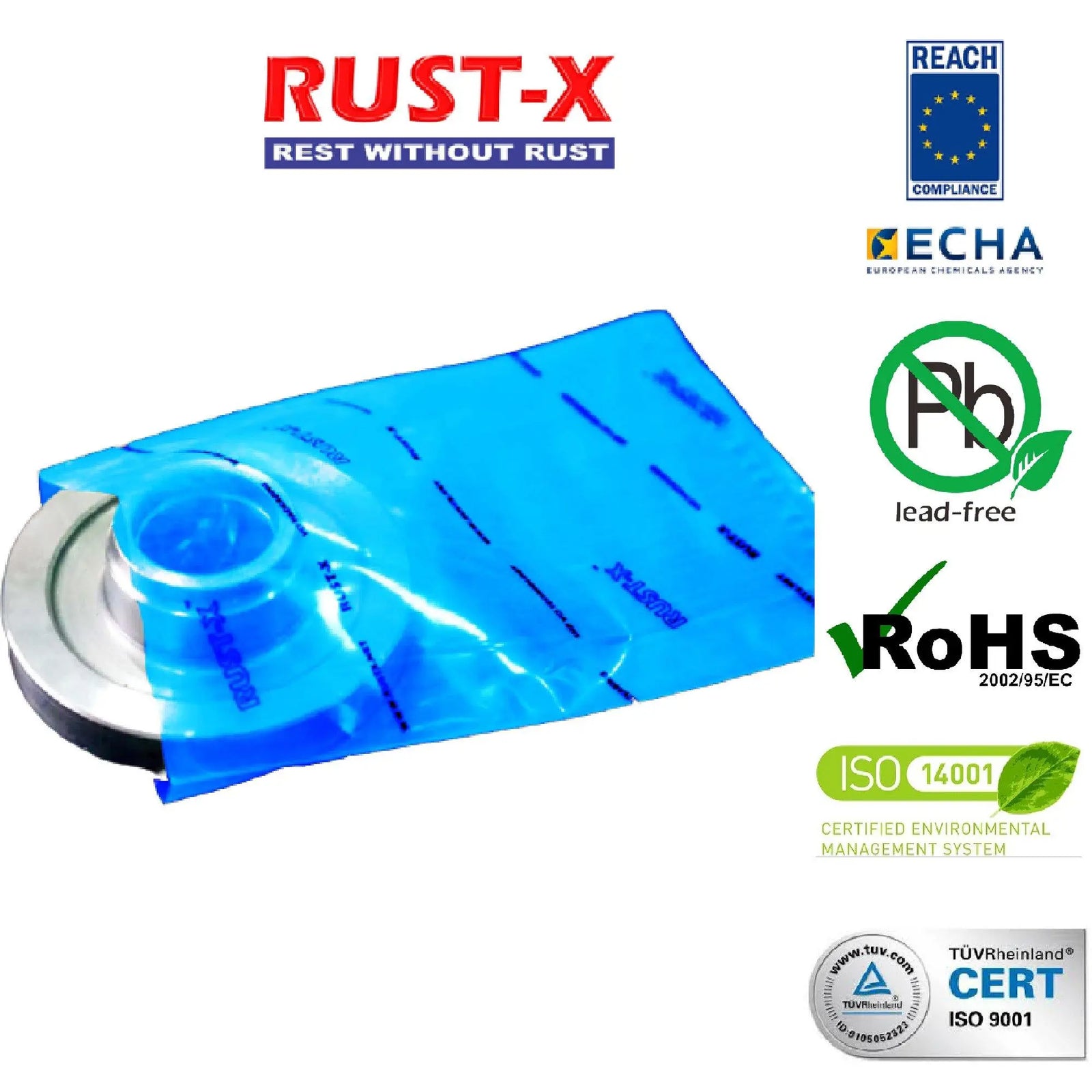 RustX VCI 2D Bags - Superior Corrosion Protection for Your Products 1